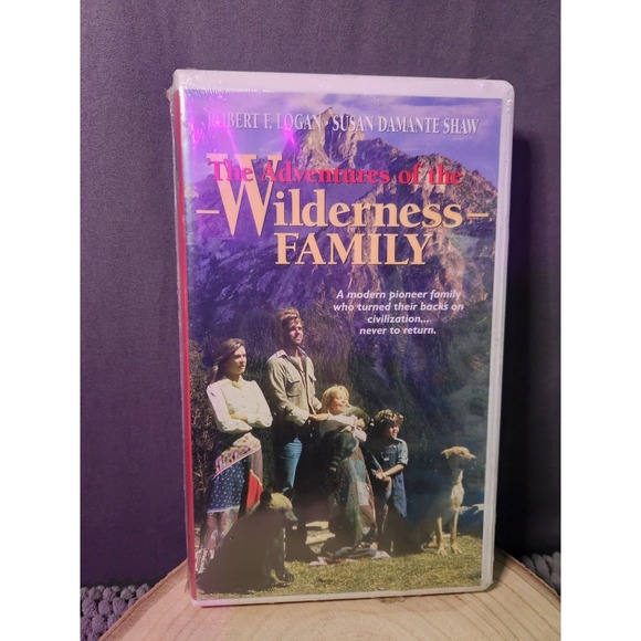 Portable Audio & Video | Wilderness Family Robert Logan 1996 Vhs Video ...